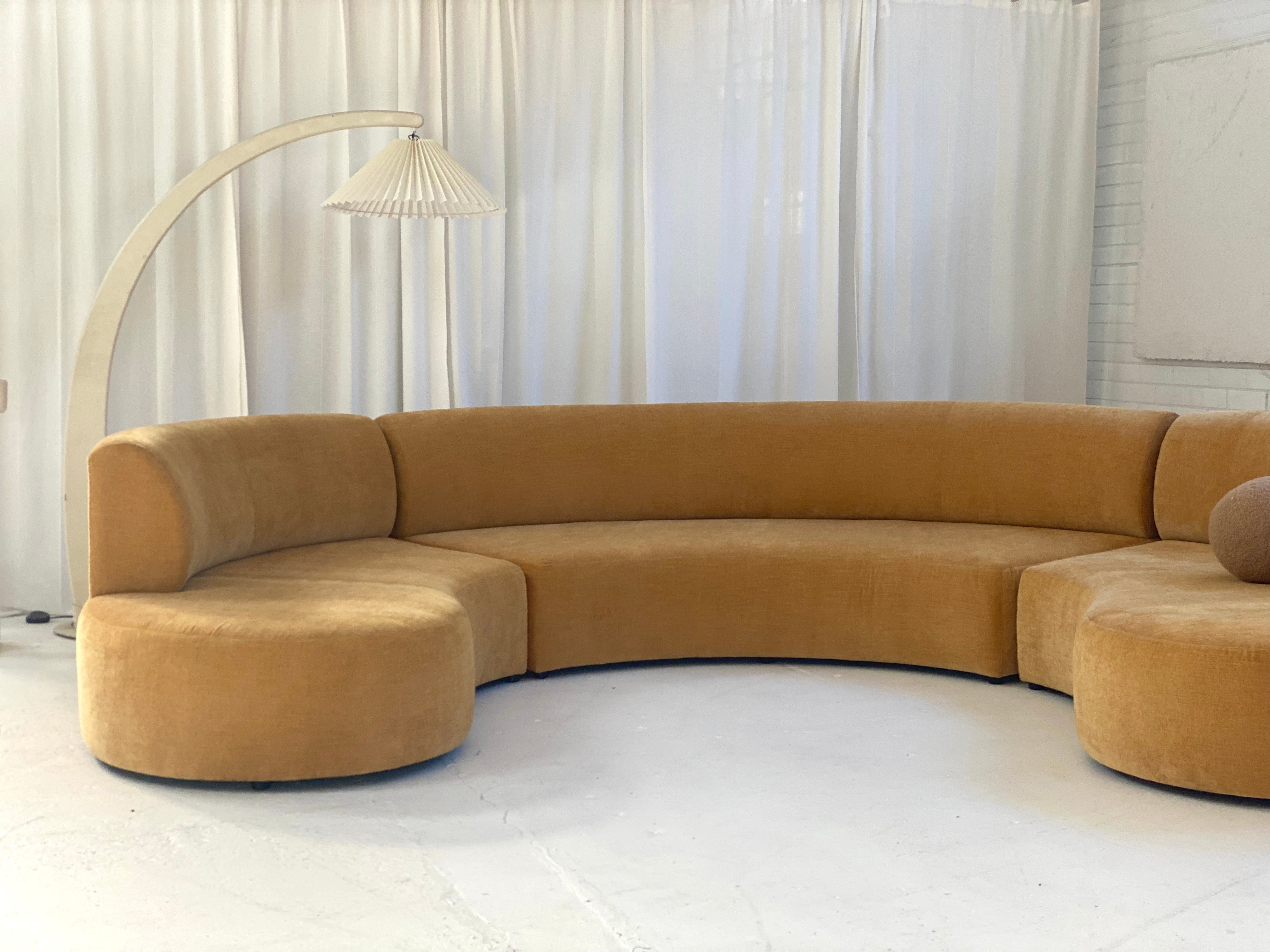 Bespoke Large Curved Modular Sofa - Preorder – Mood Objects
